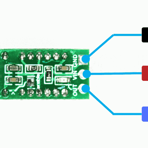 Arduino Proximity Trigger with GP2Y0D80Z0F Sensor | Hackaday.io