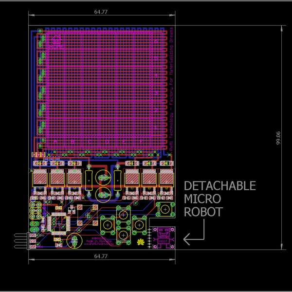 2D actuator move micro robot in X/Y 2D space | Hackaday.io