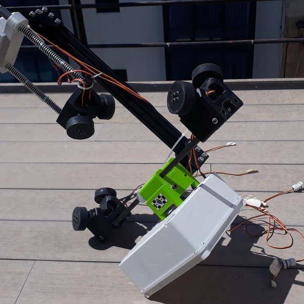 Pole climbing robot (still in development) | Hackaday.io
