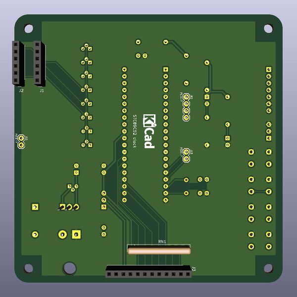 89C52 clock board | Hackaday.io