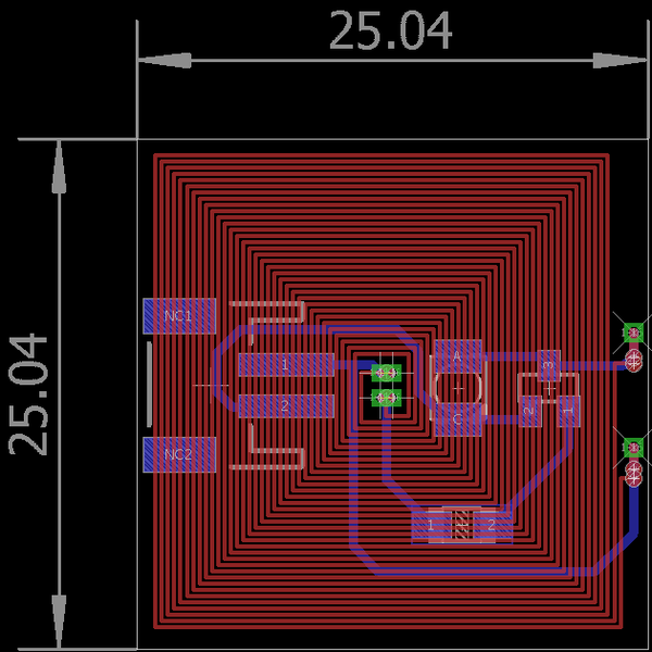 Square Inch - PCB coil joule thief | Hackaday.io