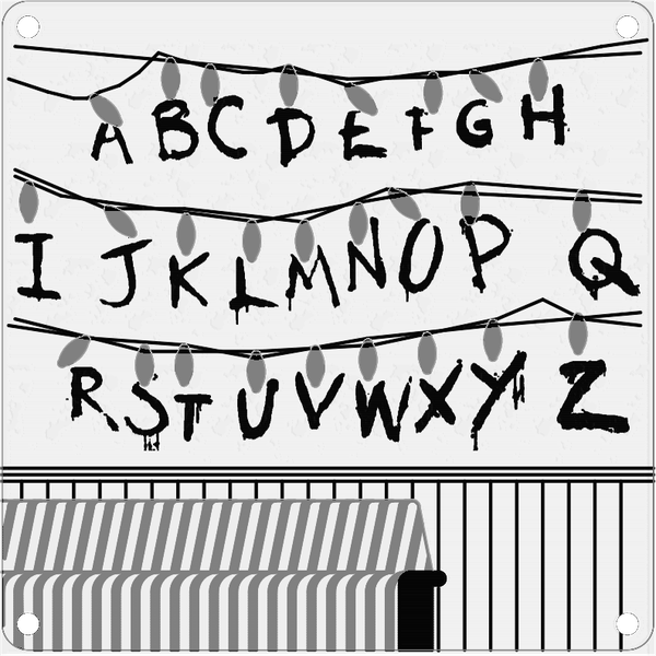 stranger things badge | Hackaday.io