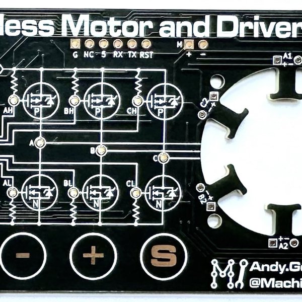 Brushless Motor and Driver Business Card Kit | Hackaday.io