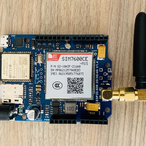 ESP32 SIM7600 4G LTE | Hackaday.io