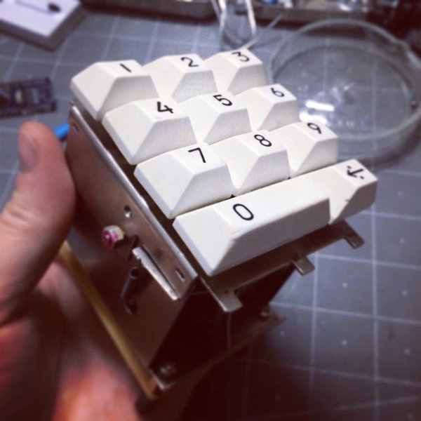 Mechanical keypad for digital use | Hackaday.io