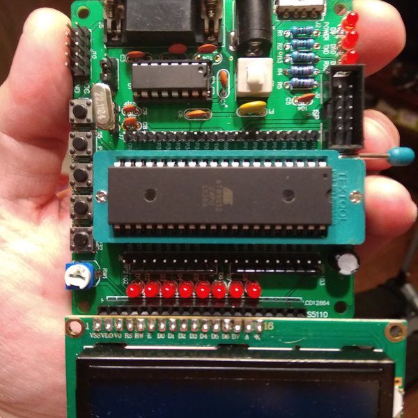 7-segment digits on hd44780 16x2 | Hackaday.io