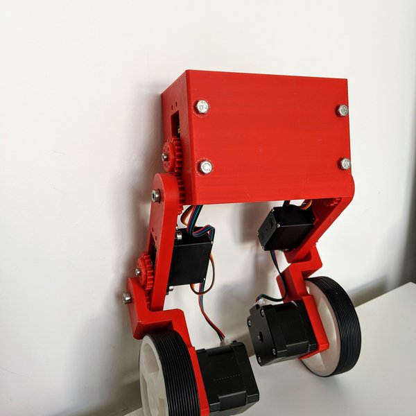 MABEL - A Boston Dynamics inspired balancing robot | Hackaday.io