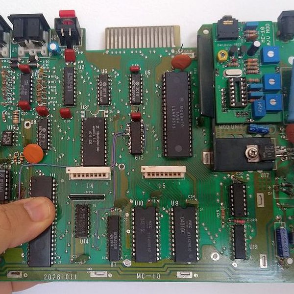 MC-10 A/V mod Board | Hackaday.io