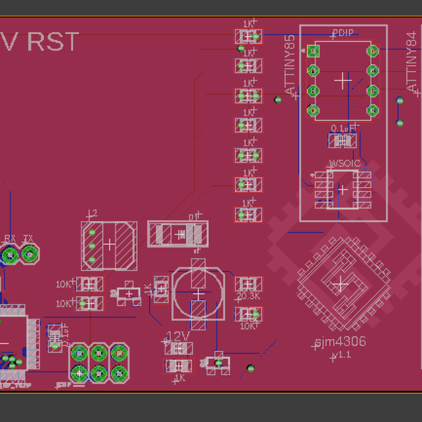 Attiny High Voltage Fuse Reset-er | Hackaday.io