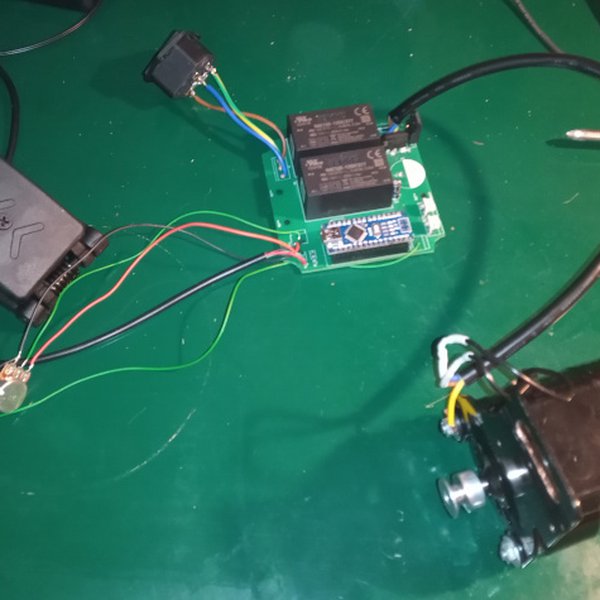 Bigfoot - Sewing machine motor speed control | Hackaday.io