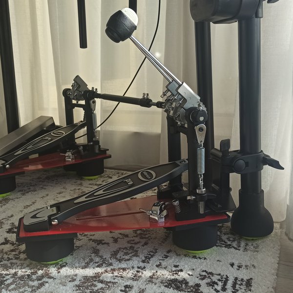 3D-printed e-drums vibration dampener | Hackaday.io