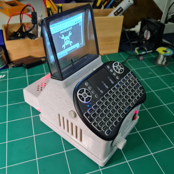 Flat CRT Cyberdeck | Hackaday.io