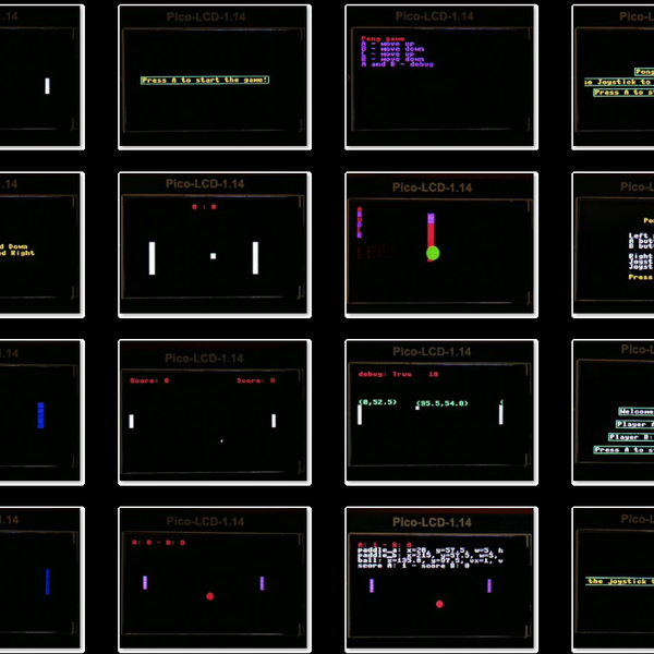 Infinite Pong Games With Raspberry Pi Pico W