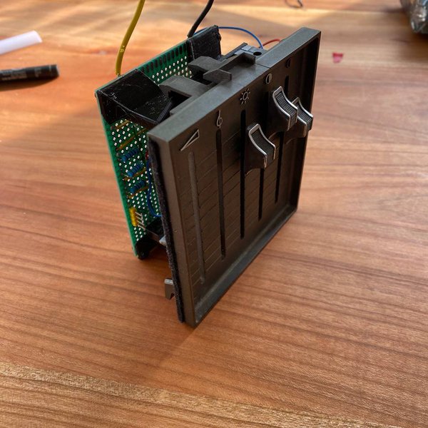 RGB LED controls from vintage TV panel | Hackaday.io