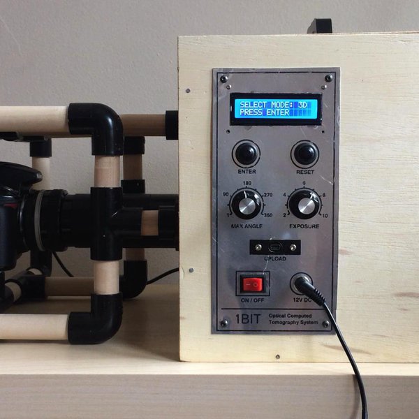 Desktop Ct And 3d Scanner With Arduino