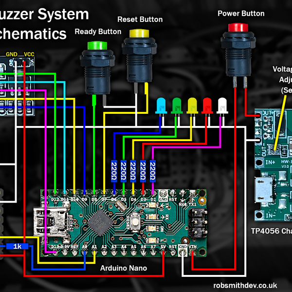 Wireless Quiz Buzzer System with nRF24L01 Arduino | Hackaday.io