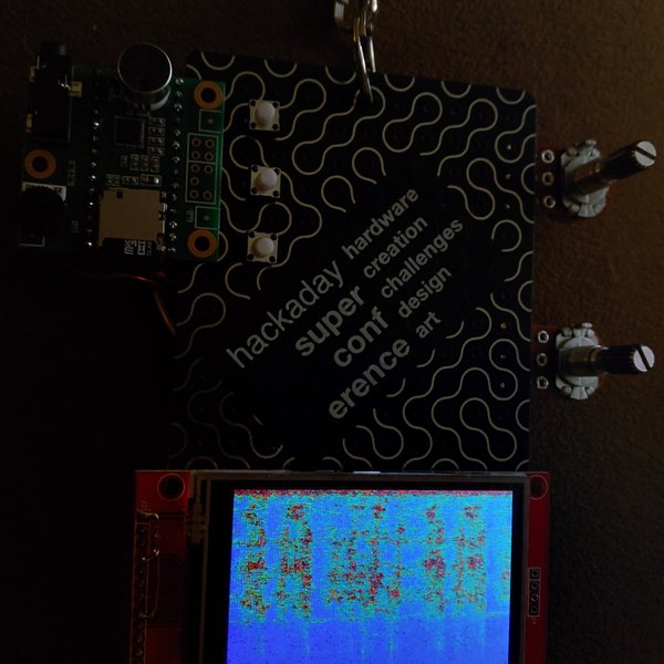Audio Spectrum Analyzer: A SuperCon Badge | Hackaday.io