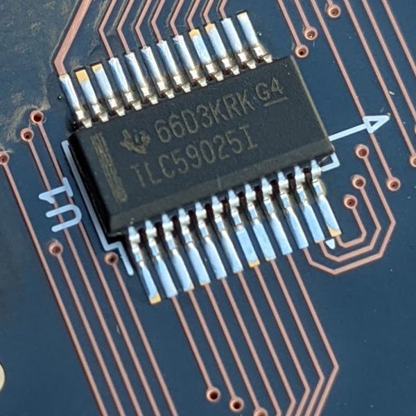 A 16x16 LED matrix display from scratch | Hackaday.io