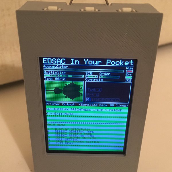 EDSAC In Your Pocket | Hackaday.io