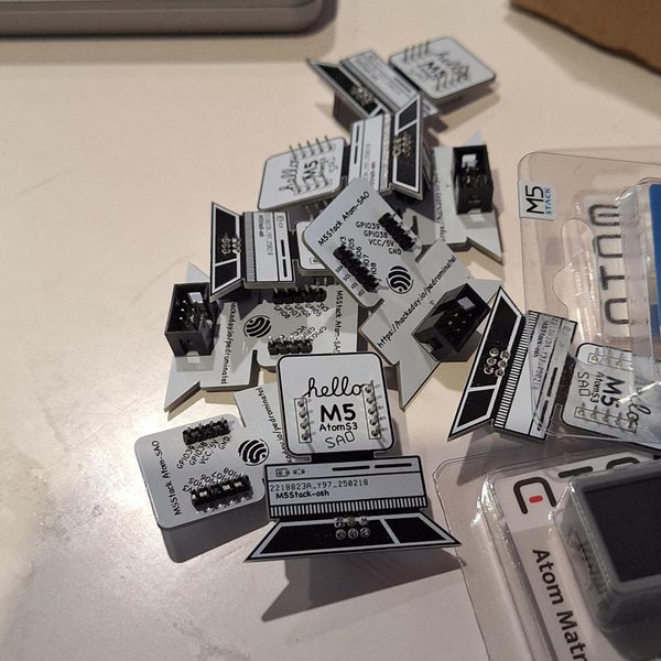 M5Stack-osh, an Atom SAO | Hackaday.io
