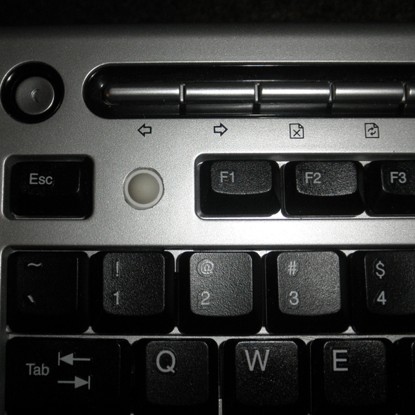 Keyboard with Apple Mouse Scroll Ball | Hackaday.io