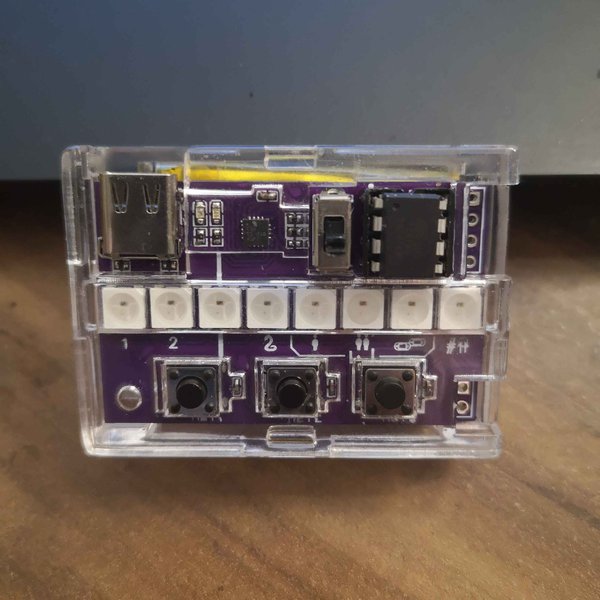 ATtiny85 1D Game Console | Hackaday.io