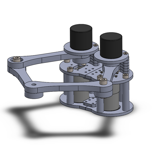 Educational Five Bar Parallel Robot Double Scara 