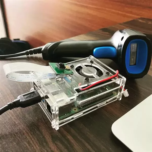 Raspberry Pi Barcode Scanner Terminal for Inventor | Hackaday.io