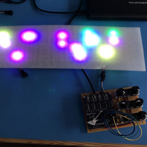NeoPixel Punk Console | Hackaday.io