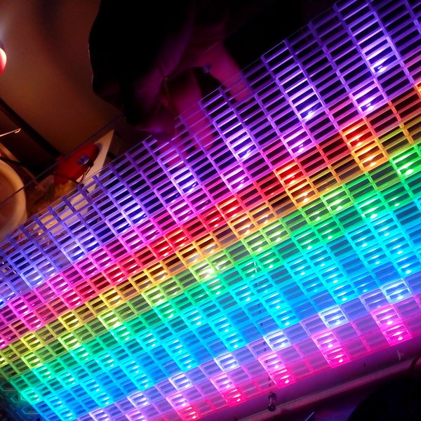 Acrylic led matrix | Hackaday.io