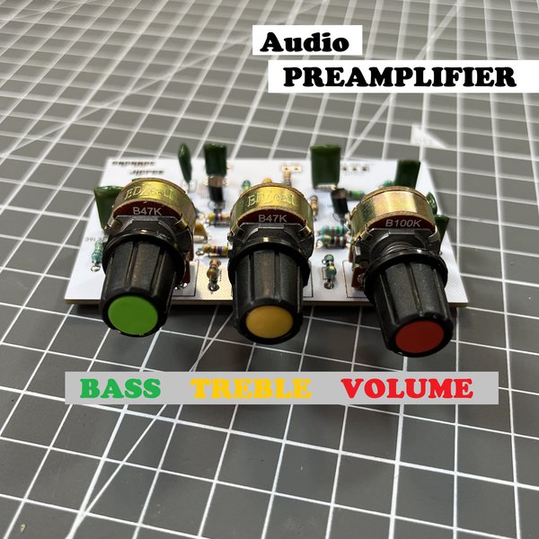 The Real Audio Preamplifier- DIY | Hackaday.io