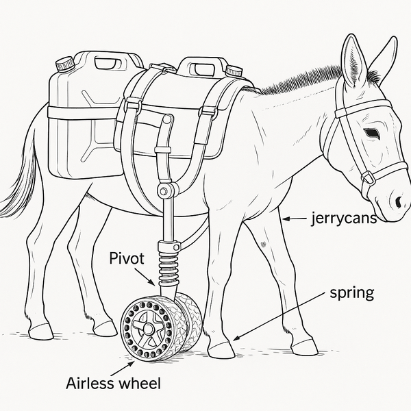 Compact mechanical support system for back saddle | Hackaday.io