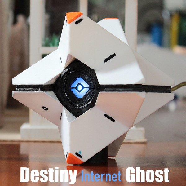 Destiny Internet Ghost - Internet Notifier | Hackaday.io