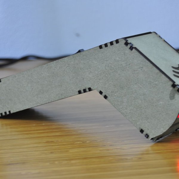Arduino Infrared Thermometer Gun With Mdf Case