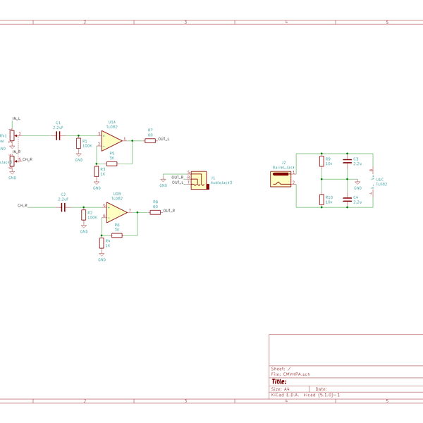 Simple Headphone Amplifier | Hackaday.io