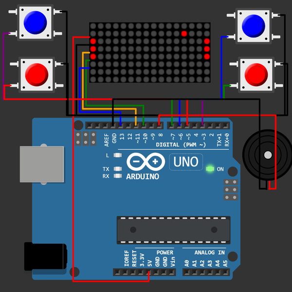 AVR Pong in Assembly | Hackaday.io