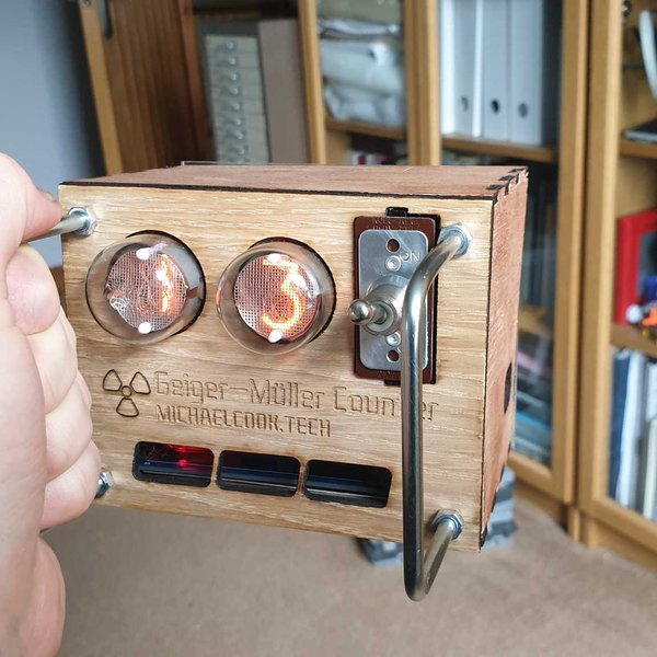 Geiger-Muller Counter with Nixie Display | Hackaday.io