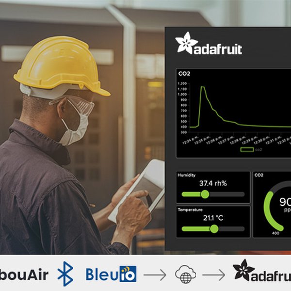 RealTime BLE Air Quality monitor with Adafruit IO | Hackaday.io