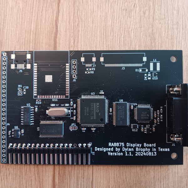 RA8875 VGA | Hackaday.io