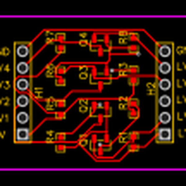 DIY 4 channel Bi-directional Logic Level Converter | Hackaday.io