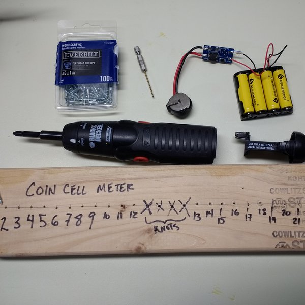 Coin Cell Power Screwdriver | Hackaday.io