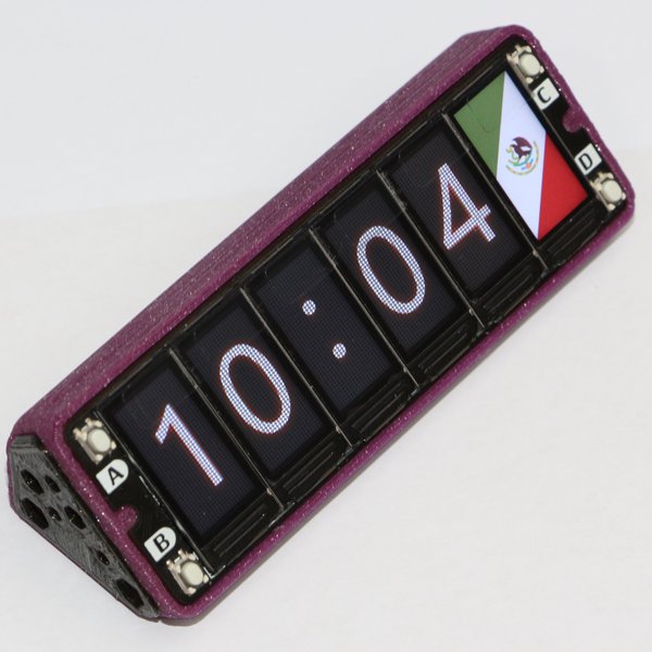 SPI Display Array Desktop Clock | Hackaday.io SPI Display Array Desktop Clock | Hackaday.io