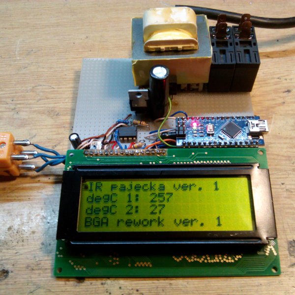 DIY Infrared Rework Station | Hackaday.io
