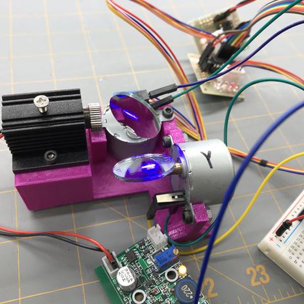 Laser XY Scanner | Hackaday.io