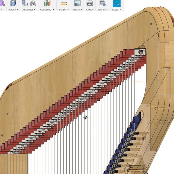 Midi Concert Harp | Hackaday.io