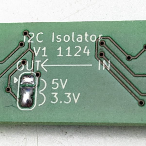Smallest I2C Isolator with Power | Hackaday.io