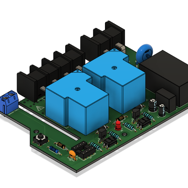 Relay High Power Printed Circuit Board | Hackaday.io