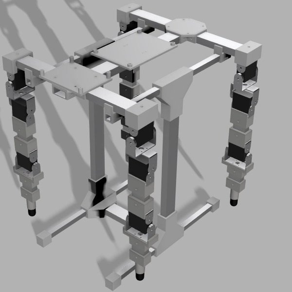 RAP an autonomous quadruped robot | Hackaday.io