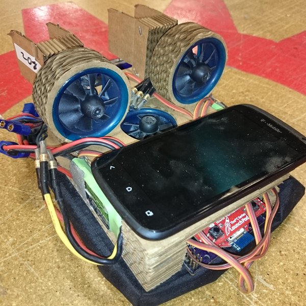 Cardboard Hovercraft Robot | Hackaday.io
