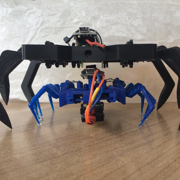 8 legged spider robot | Hackaday.io